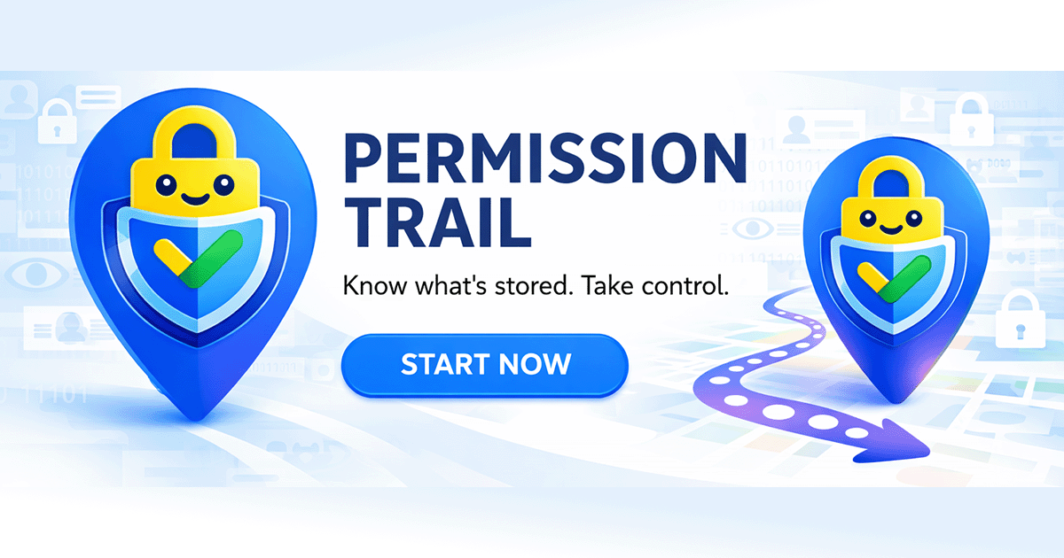Permission Trail — See & Delete Hidden Browser Trackers Free